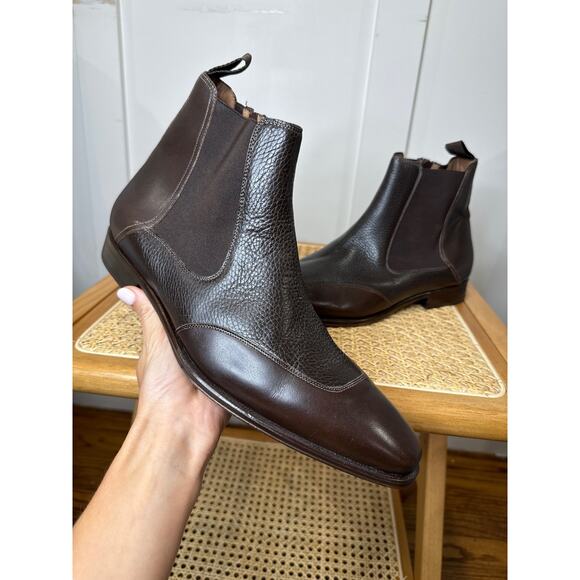 Mezlan | Shoes | Mezlan Cadence Leather Side Zip Chelsea Boot Size 5 ...